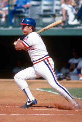 Bump Wills of the Texas Rangers 1981 Baseball Photo 1 | eBay Australia