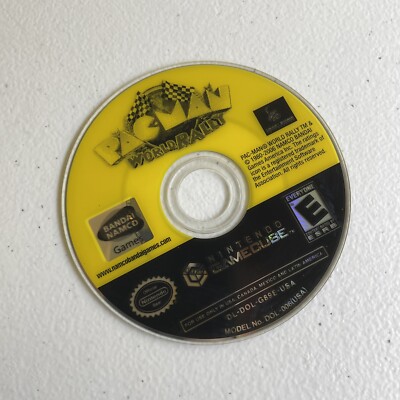 Pac-Man World Rally (Nintendo GameCube, 2006) Disc Only! - TESTED ...