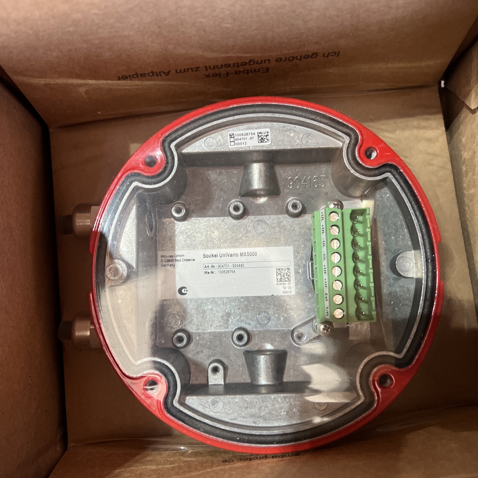 B-Melder Sockel UniVario Heat Detector Base MX5000 904701 - 924440-7 | eBay