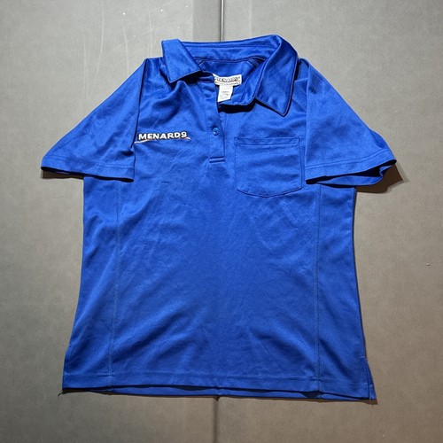 Menards Store Employee Uniform Ladies / Women’s Blue Polo Shirt Size M ...