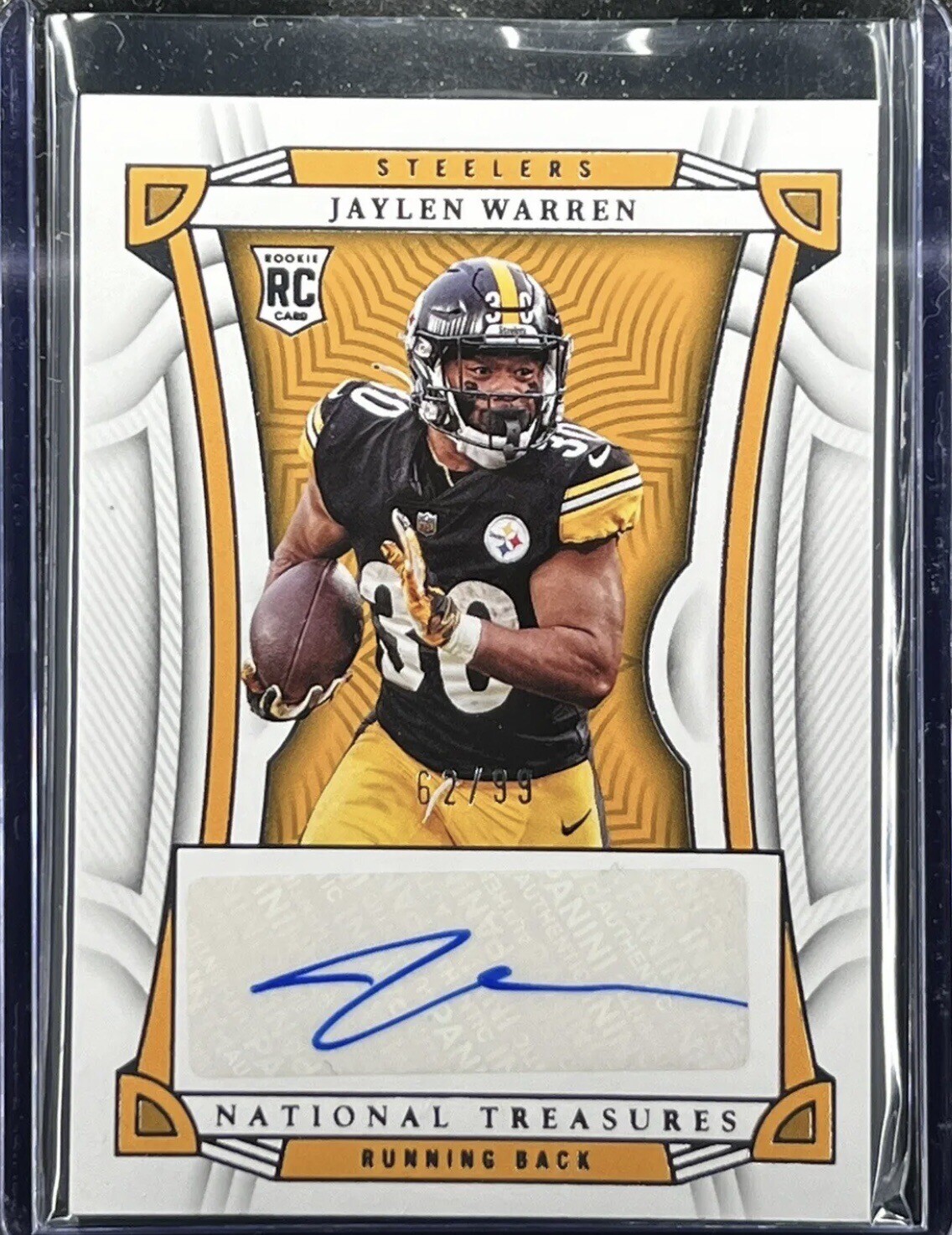 2022+Panini+Gold+Standard+-+Rookies+%23155+Jaylen+Warren+%2F99+%28RC%29 ...