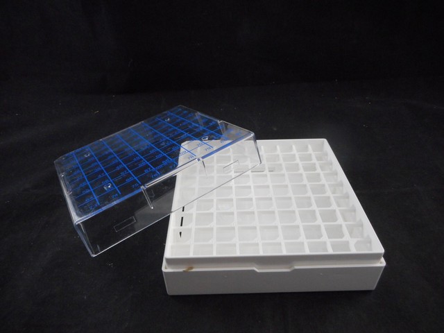 Nalgene CryoBox 81 Slot Cryogenic Vial Storage Rack 5026 0909 for sale ...