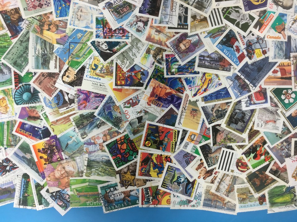 Canada Collection Of 1,500 Different Used Stamps | eBay