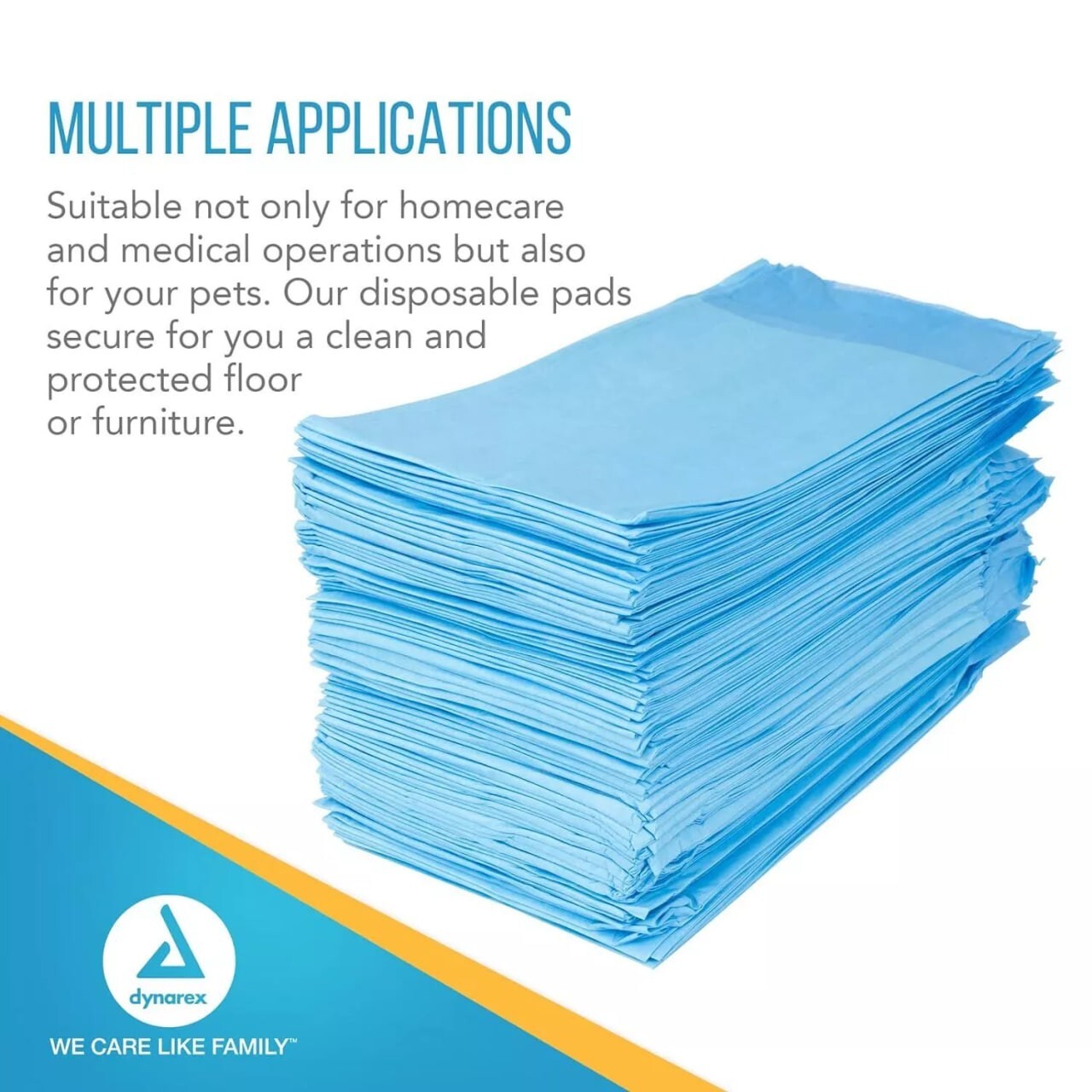100 Count Disposable Underpad Adults Bed Pads Chucks Mats Sheets ...