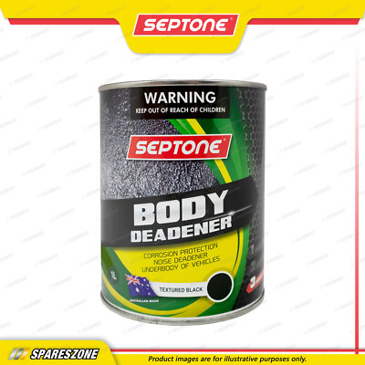 Septone Brushcote Body Deadener Black Bituminous Compound 1 Litre ...