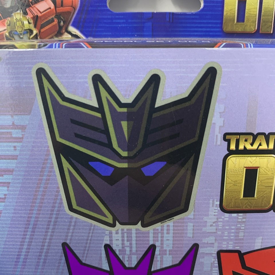 Transformers One Decal Set Of 4 Culturefly Stickers Autobot Decepticon ...