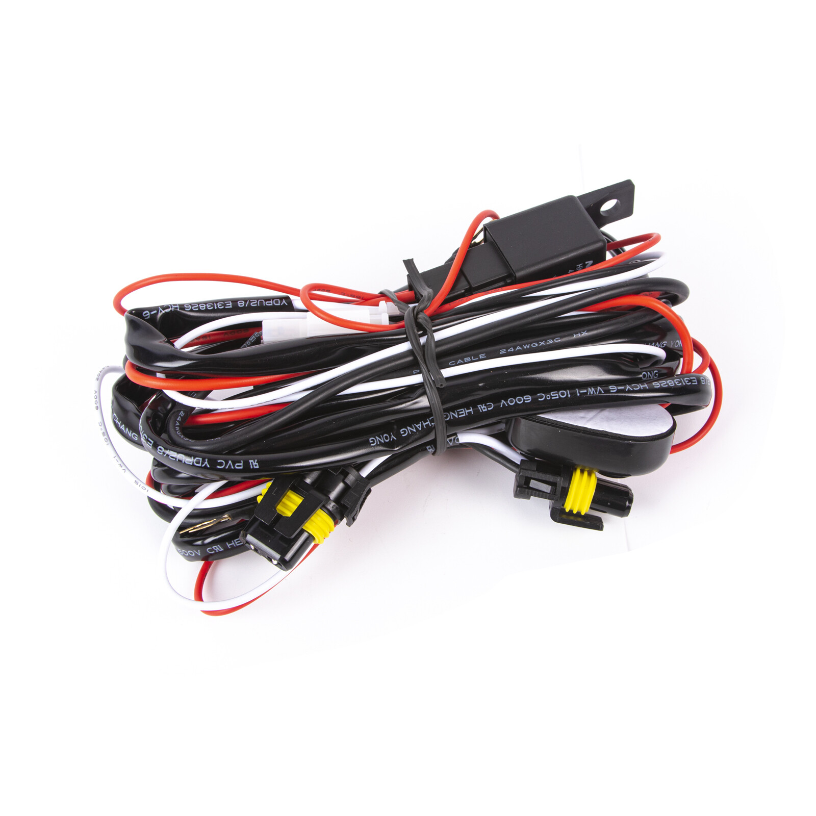 9005 9006 Relay Cable Harness w/ ON-Off Button For Fog Lights HID Work ...
