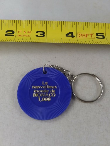 Vintage Monaco Chip Style Look keychain fob ring key chain *QQ4 | eBay