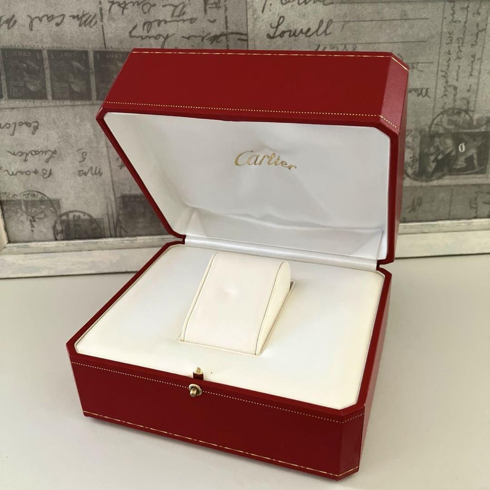 Cartier Watch Box Case very good Authentic Japan Red Gold | eBay