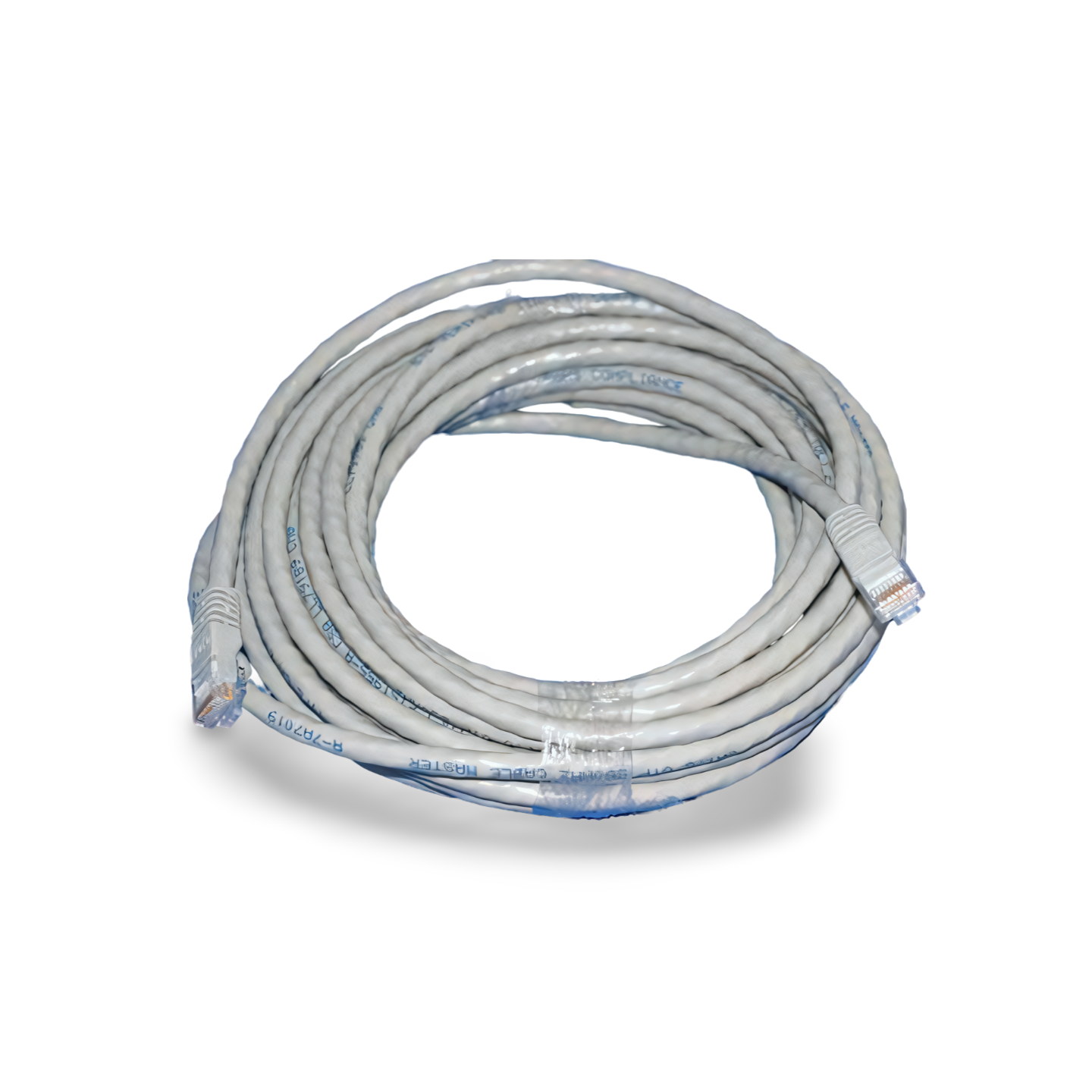 25ft Cat6 Ethernet Network Cable RJ45 - Grey | eBay