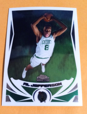 2004-05 Topps Chrome Al Jefferson Rookie RC #180 - Boston Celtics | eBay