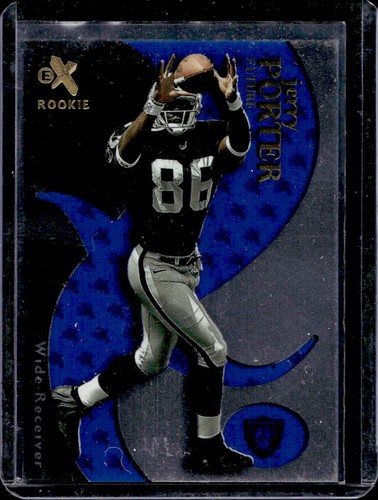 2000 Fleer E-X Jerry Porter Essential Credentials Rookie RC #/25 ...