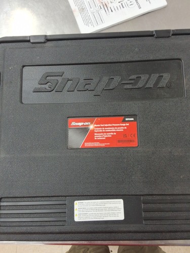 Snap-on Master Fuel Injection Pressure Gauge Set EEF1500A (Used) See ...