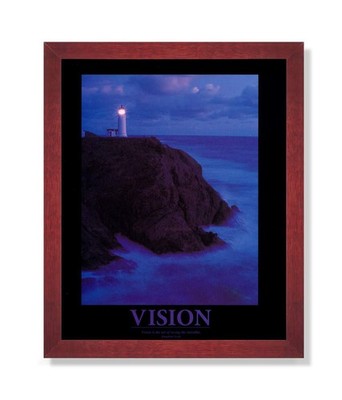 Vision See The Invisible Ocean Lighthouse Motivational Inspire Cherry ...