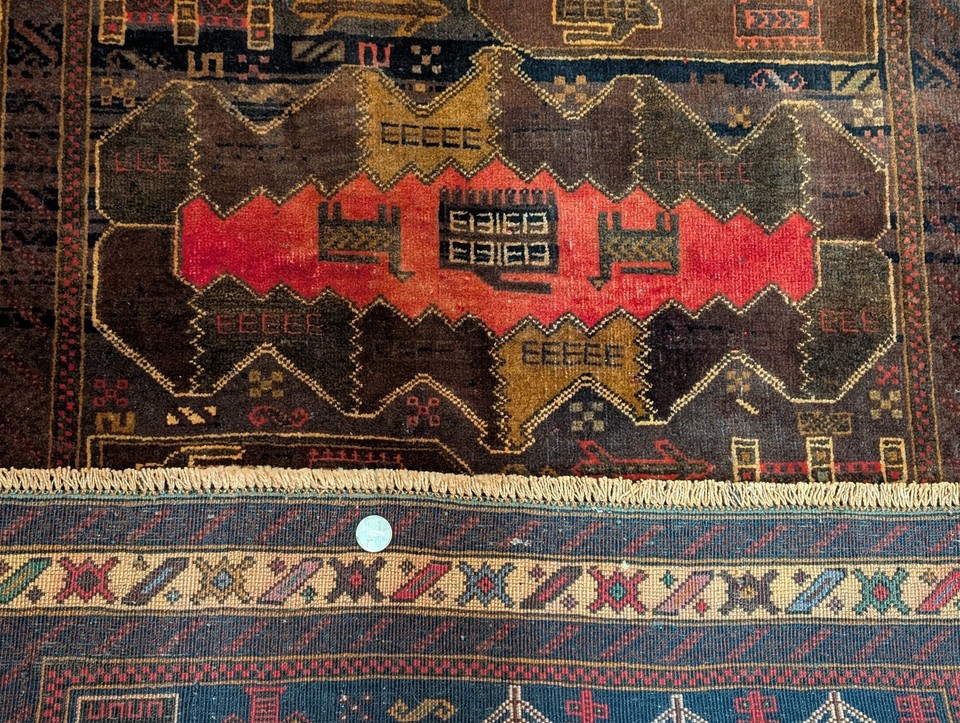 Afghan War Rug 3x5, Tanks, New, Balouchi Carpet, Handmade | eBay