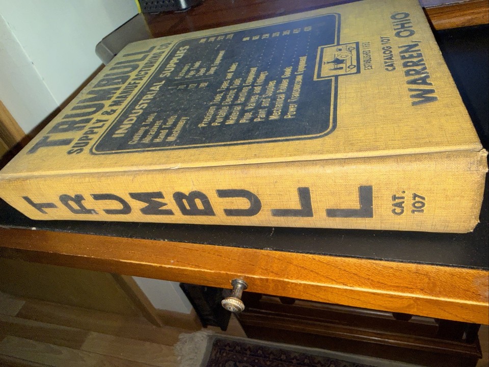 Trumbull Supply & Manufacturing Co. Industrial Supplies Catalog 107 ...