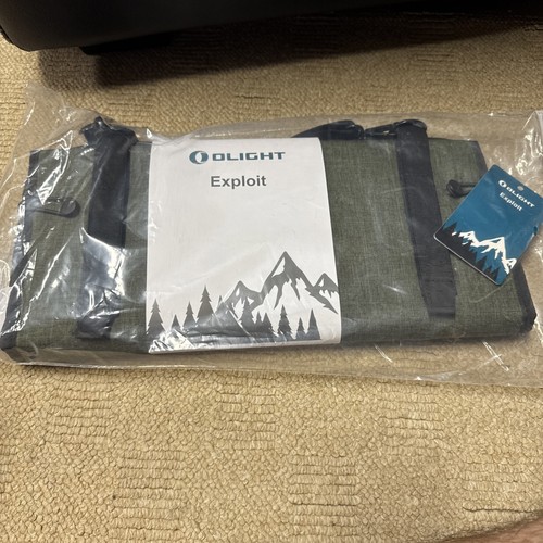 Olight Exploit OD Green Multifunctional Tool Roll Bag, Scratch/Water ...