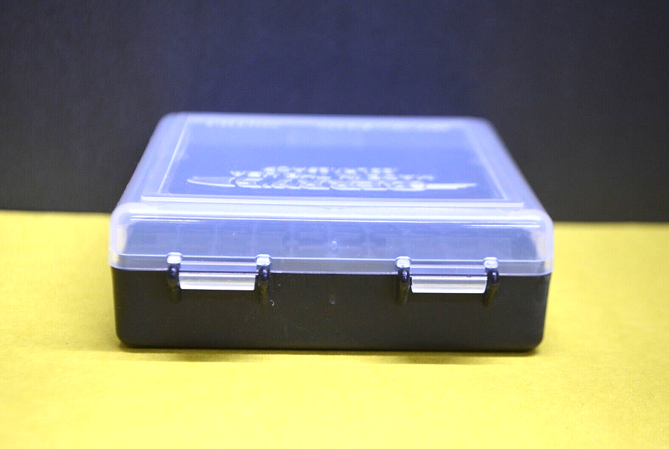 22 lr Ammo Box / Case / Storage (100) Round .22LR, .25 ACP (CLEAR COLOR ...