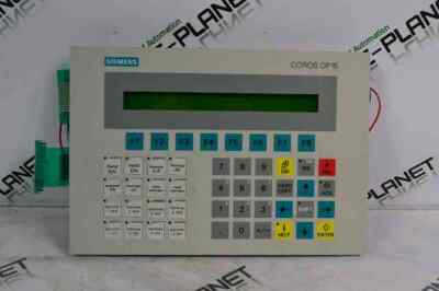 SIEMENS COROS OP15 Operator Panel OP15-A1 6AV3515-1EB30 | eBay