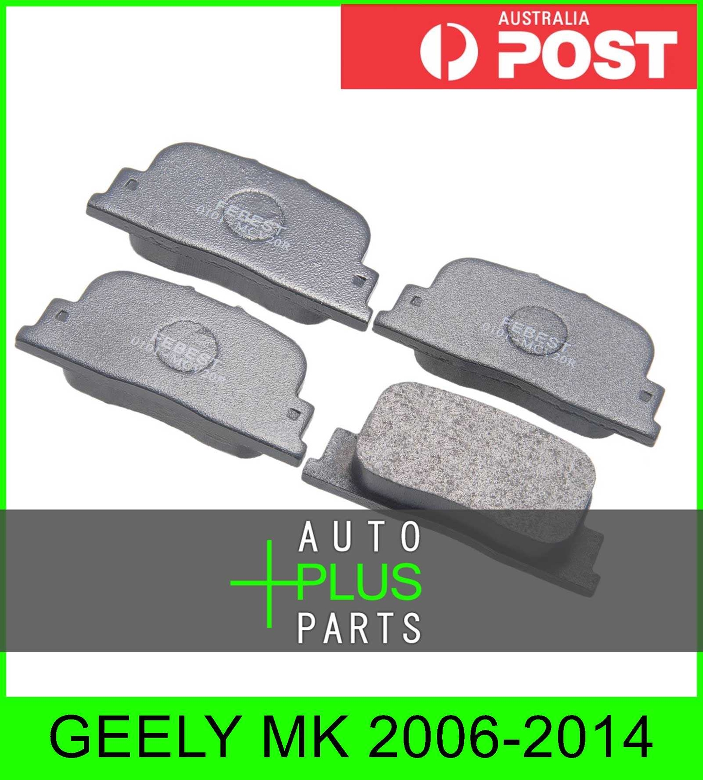 Fits GEELY MK Brake Pads Disc Brake (Rear) | eBay