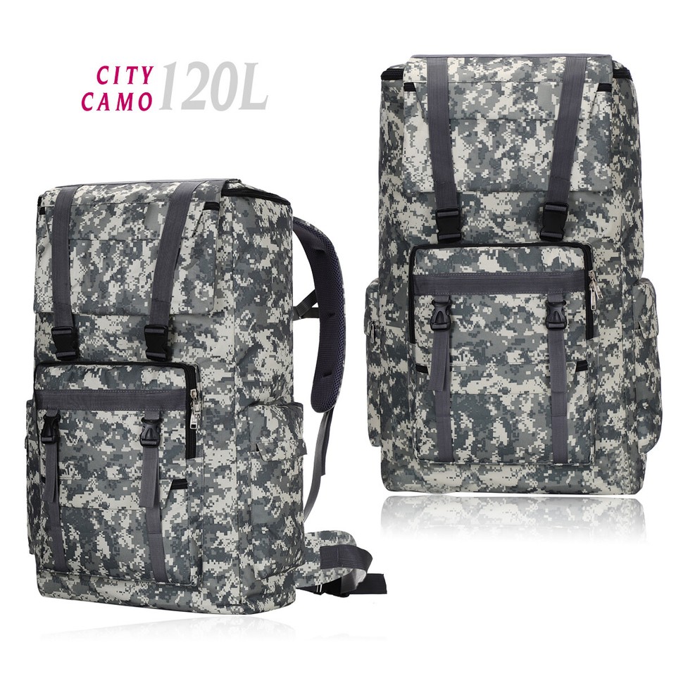 120L Extra Large Hiking Camping Military Tactical Backpack Outdoor Bag ...