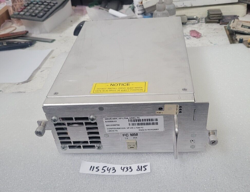 HPE+UF-HE-LTO4-FC+QUANTUM+LTO4+FC+DRIVE+SLED+TESTED+WORKING. for sale ...