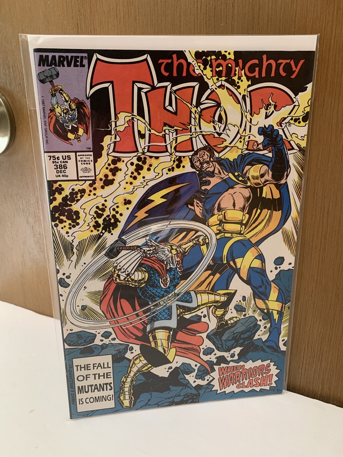 Thor 386 🔑1st App LEIR🔥1987 Fall of The Mutants🔥Copper Comics🔥VF | eBay