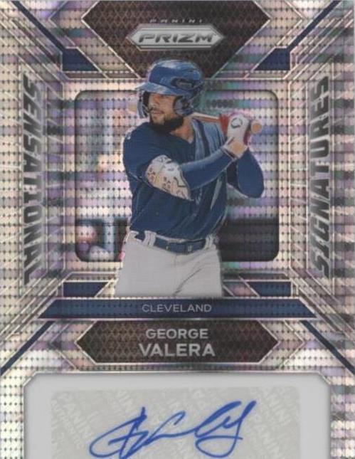 2024 Panini Prizm - Sensational Signatures George Valera #SS-GV Pulsar ...