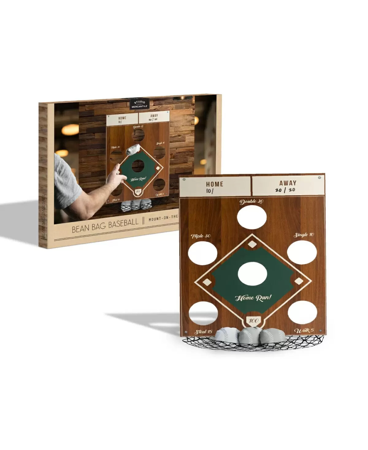 Studio Mercantile Bean Bag Toss Hanging Baseball Game Set | eBay