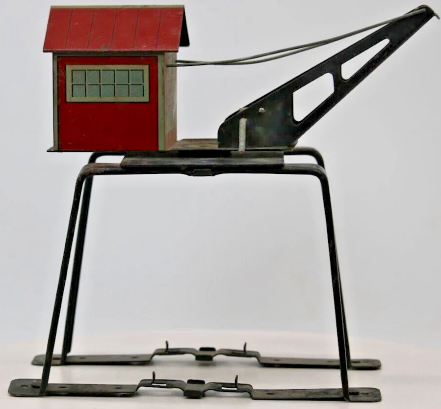 Antique Overhead Crane Toy