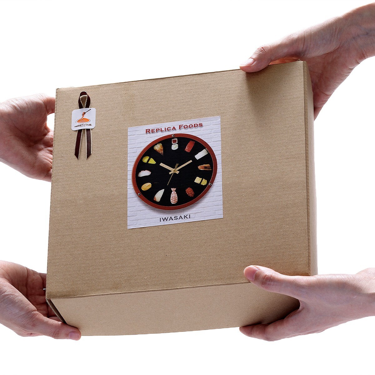 Sushi Clock Japanese food sample craftsman 12 nigiri-sushi made in ...