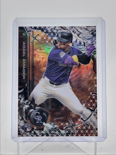 ADAEL AMADOR 2025 TOPPS CHROME X CACTUS JACK ROOKIE ROCKIES RC Q3967 | eBay