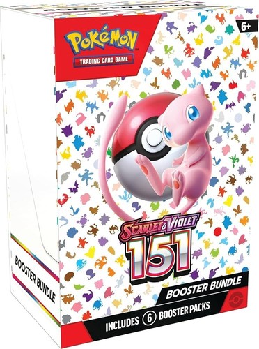Pokemon TCG - 151 - Booster Bundle (6 packs) - Sealed Brand New | eBay UK