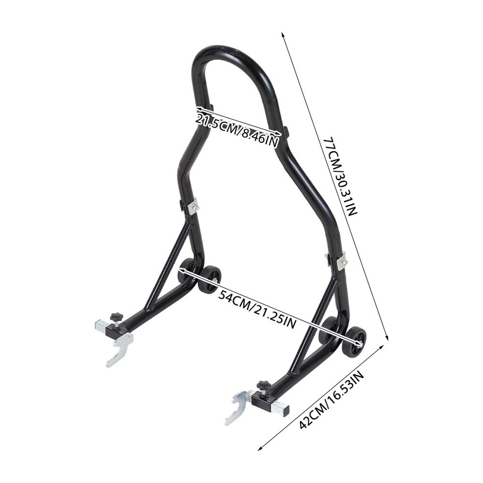 Motorcycle Extra Heavy Duty Rear Paddock Stand -Ideal For Most DIY ...