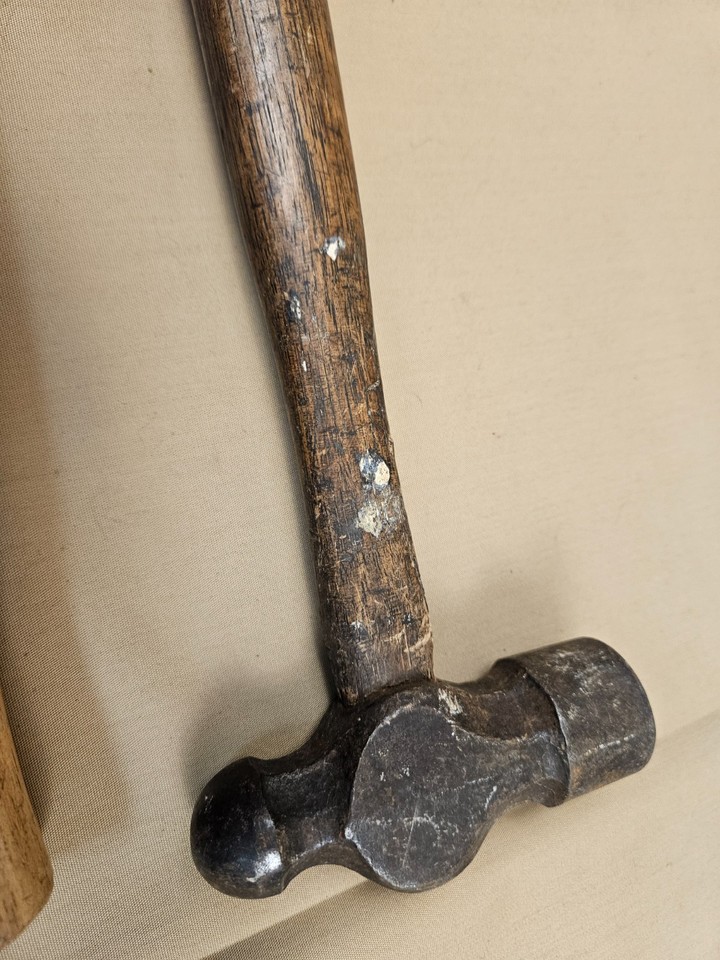 Two ballpeen hammer RAILROAD marked P.R.R. & D.M. & IR. | eBay