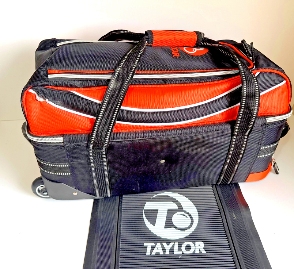 Taylor Ultimate Trolley Bag for Crown Green or Flat Green Bowls - Huge ...