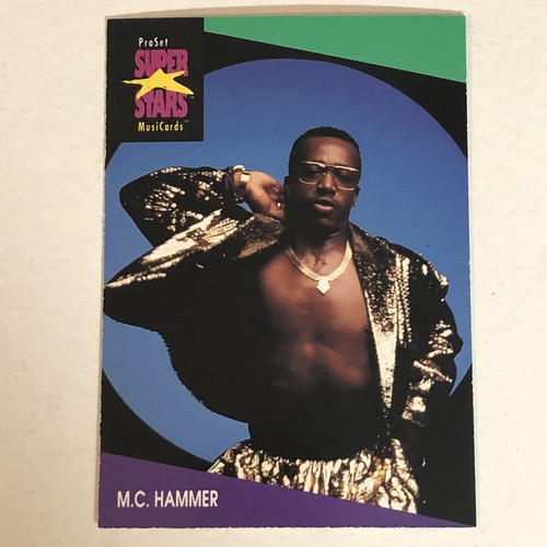 MC Hammer Trading Card Musicards Super Stars #125 | eBay