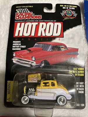 '32 Ford Highboy Racing Champions Issue #90 1 of 19,998 | eBay