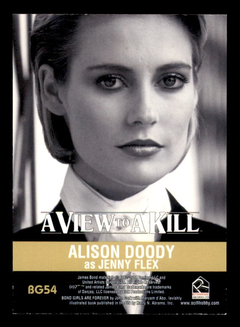 Alison Doody James Bond