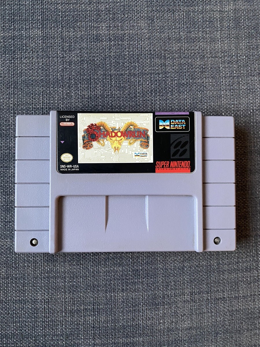 Shadowrun Snes Cart Tiny Cartridge 3DS — Reasons To Return To
