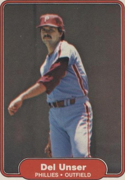 1982 Fleer - #261 Del Unser for sale online | eBay