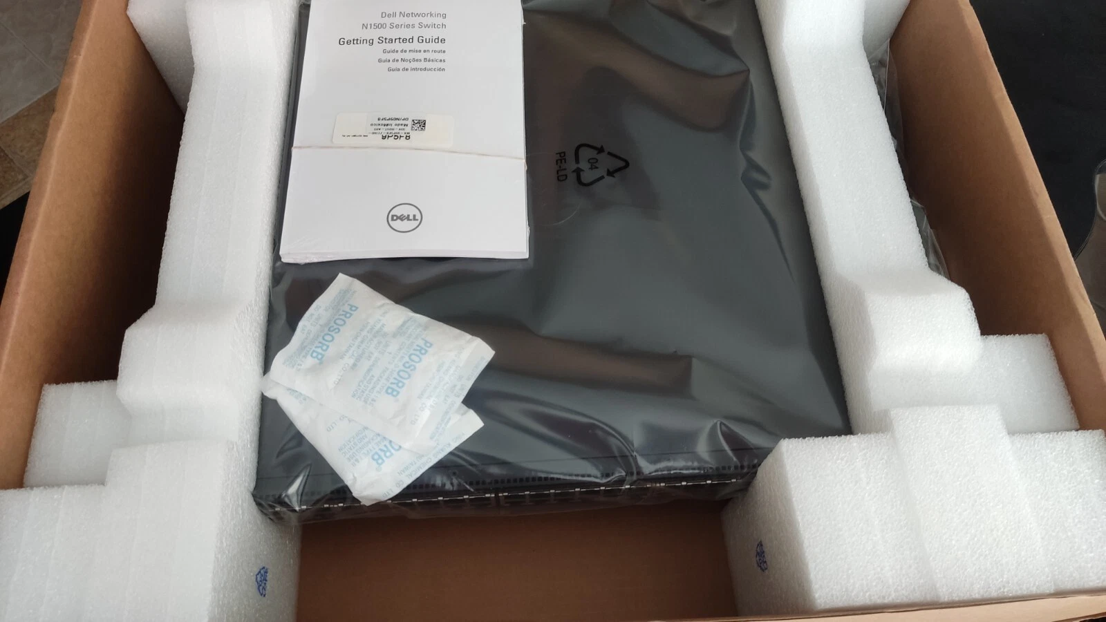 NEW SEALED - Dell V143P Networking N1548 48-Port 10/100/1000 Gigabit ...