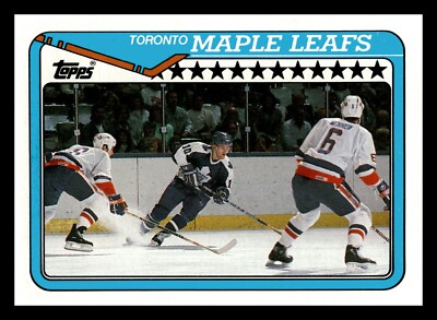 1990 Topps Toronto Maple Leafs Team Checklist # Centered MINT | eBay