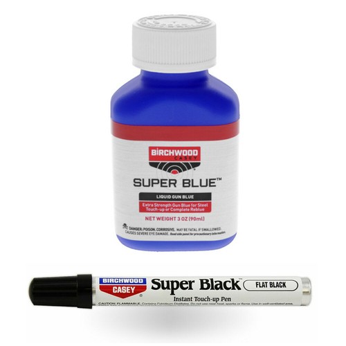 Super Blue Liquid Gun Blue Cold Blueing Kit PLUS Flat Black Pen 5 Free ...