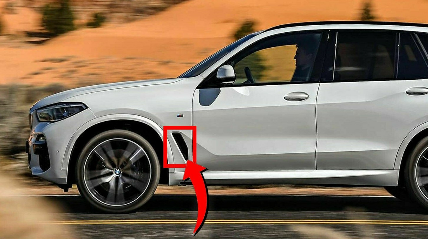 NEW GENUINE BMW X5 SERIES G05 AIR DUCT SIDE VENT TRIM LEFT N/S ...