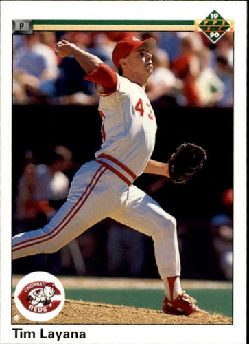 1990 Upper Deck #717 Tim Layana RC Rookie Reds | eBay
