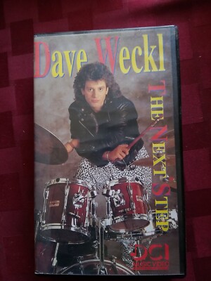 DAVE WECKI THE NEXT STEP 1989 DCI DRUM INSTRUCTION VHS VIDEO | eBay