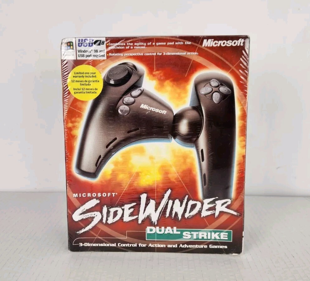Microsoft SideWinder Dual Strike (C3200006) Gamepad for sale online | eBay