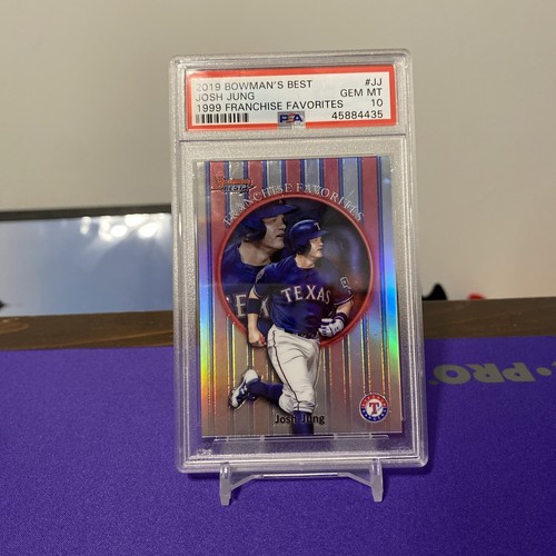 2019 Bowman's Best - 1999 Franchise Favorites Josh Jung #99FF-JJ Atomic ...
