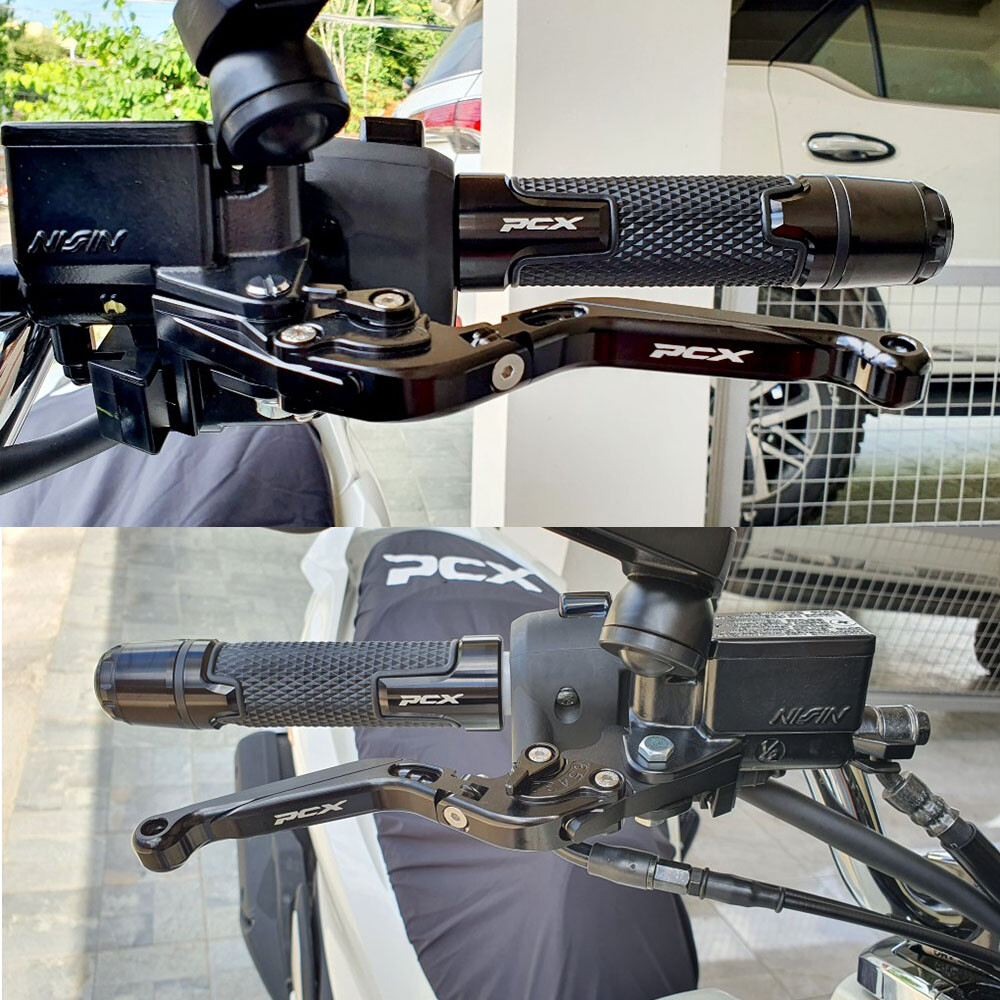 For Honda PCX160 PCX125/150 Adjustable Hand Brake Levers and Handlebar ...